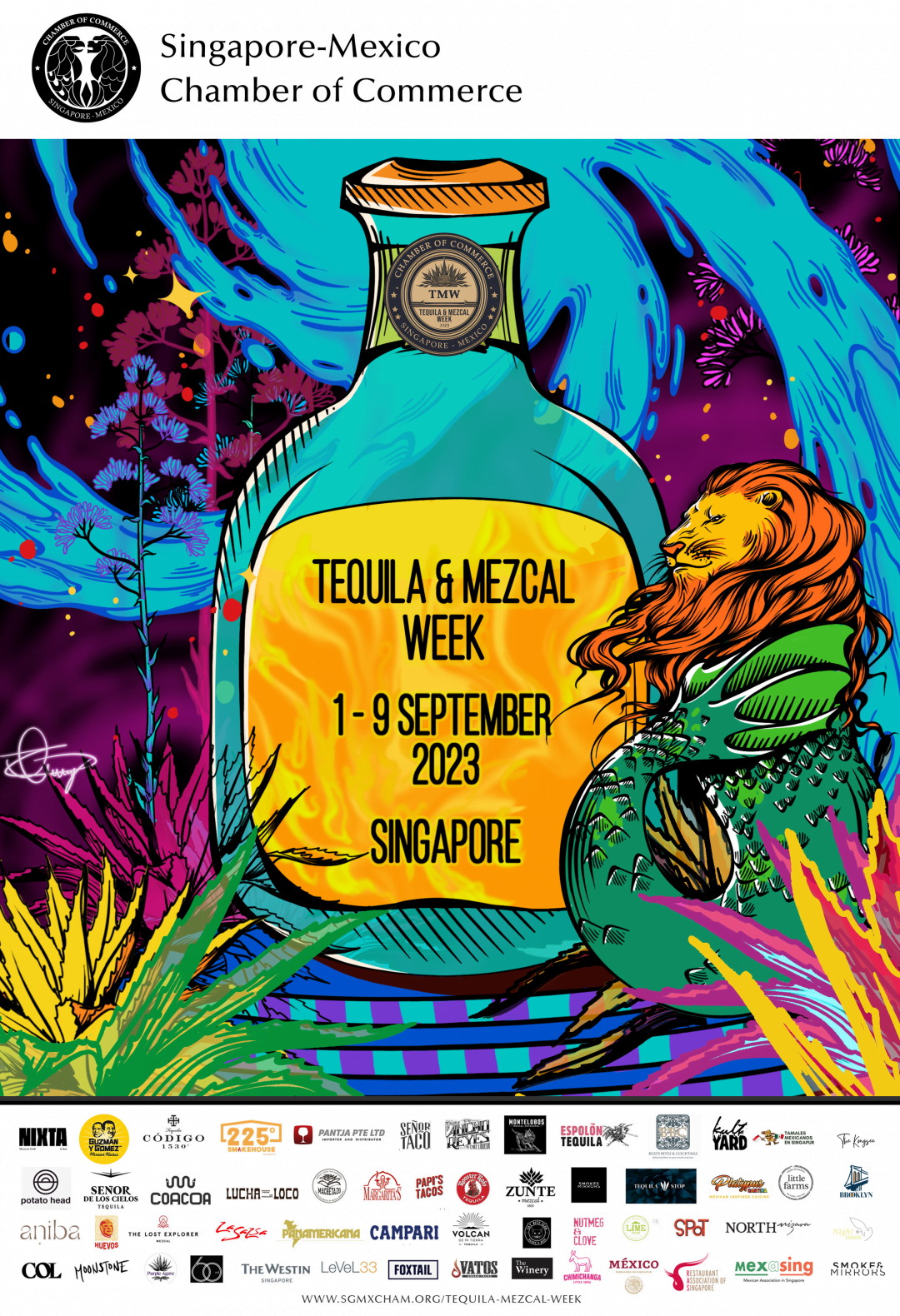 Singapore Mexico Chamber of Commerce hosts Tequila & Mezcal Week