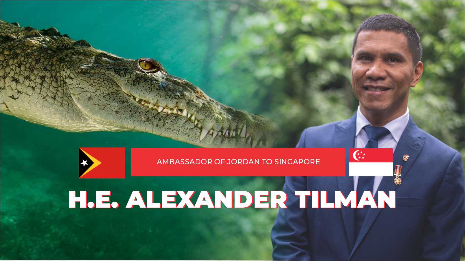 His Excellency Alexander Tilman, the ambassador of Timor-Leste to ...